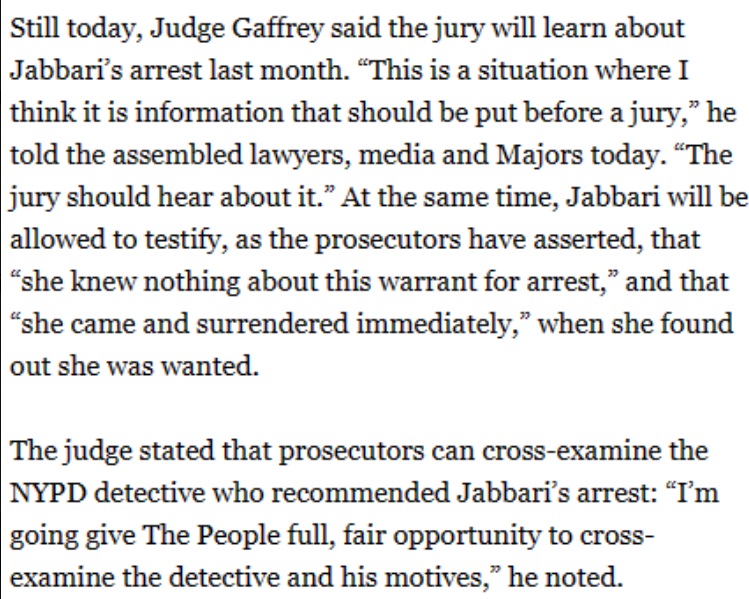 PHOTO Judge Gaffey Gave Reasons Why She Allowed Grace Jabbari's Arrest ...