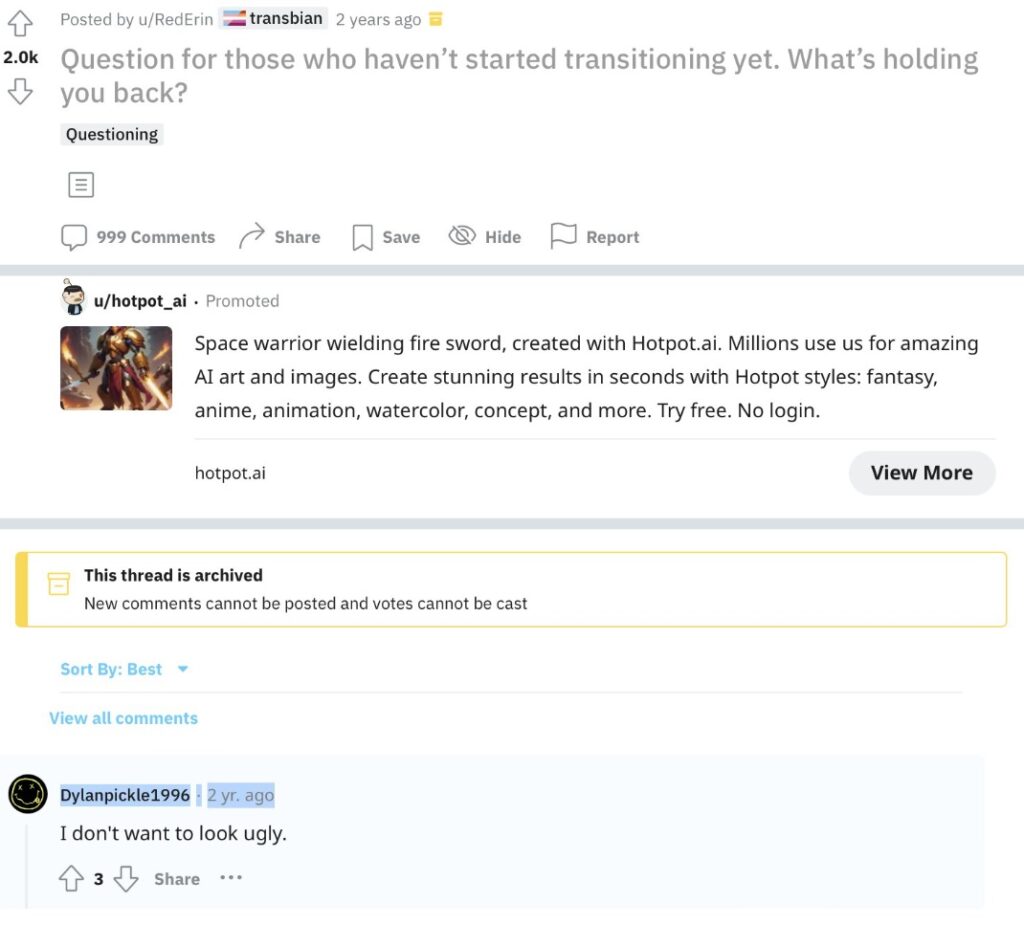 PHOTO Dylan Butler Was Posting On Reddit Under Username Dylanpickle1996 ...