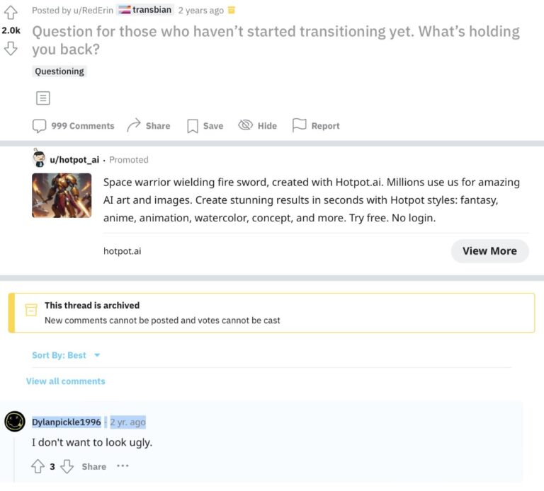 PHOTO Dylan Butler Was Posting On Reddit Under Username Dylanpickle1996 ...