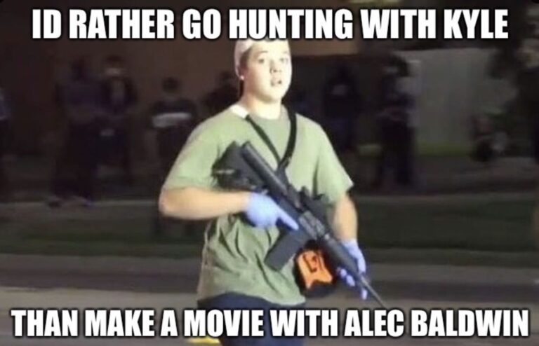 PHOTO I'd Rather Go Hunting With Kyle Rittenhouse Than Make A Movie ...