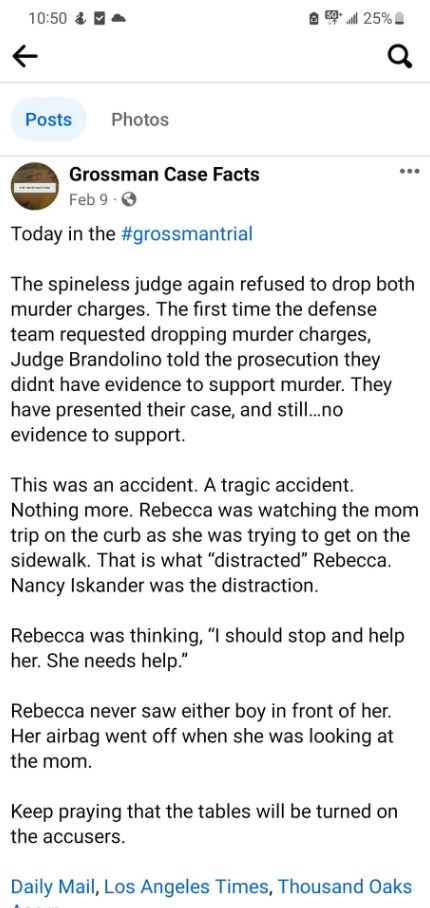 PHOTO Pro Rebecca Grossman Page Is Disgusting And Will Make You Throw Up