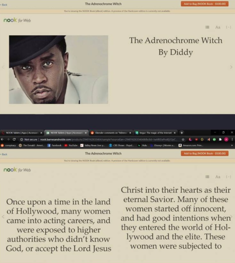 PHOTO Crazy Snippets From P Diddy's Book