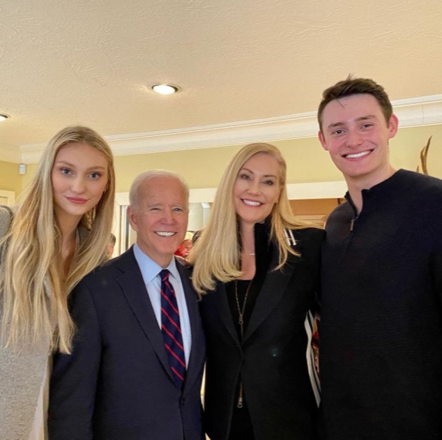PHOTO Cameron Brink Got A Picture With Joe Biden In 2020