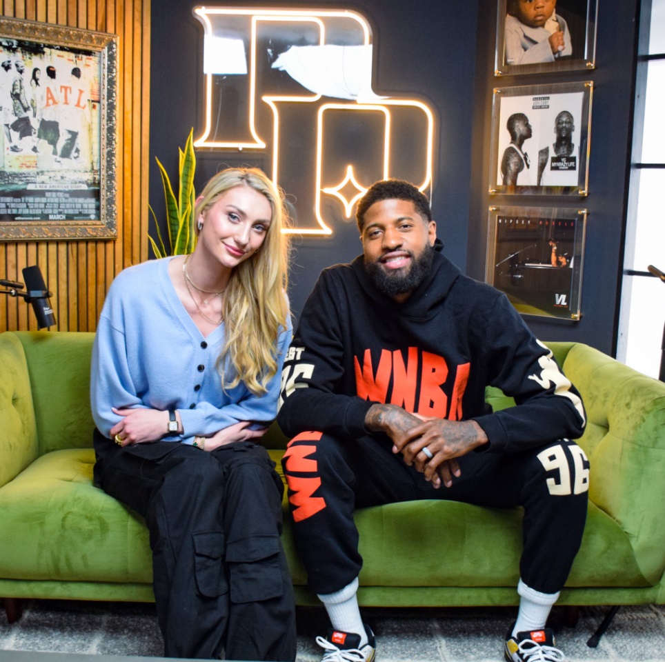 PHOTO Cameron Brink Positioning Her Head Close To Paul George While ...