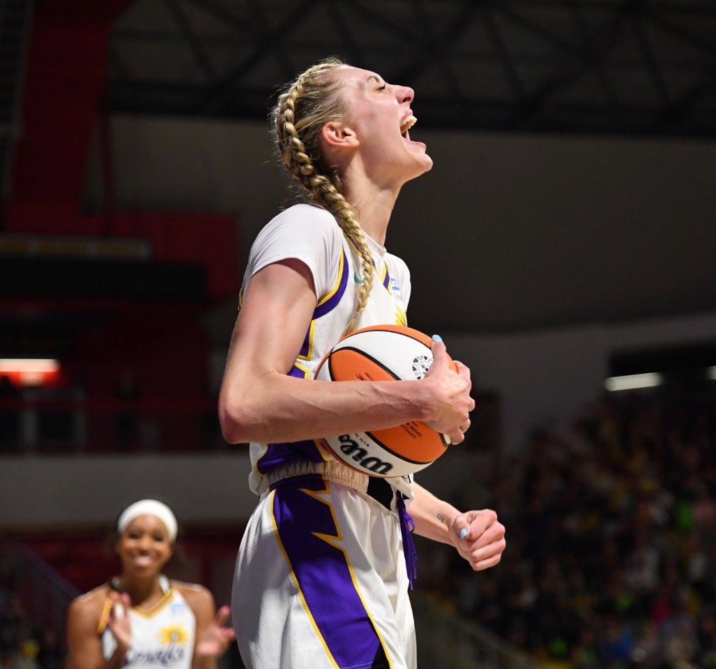 PHOTO Cameron Brink Roaring Like The 6 Foot 4 Beast She Is