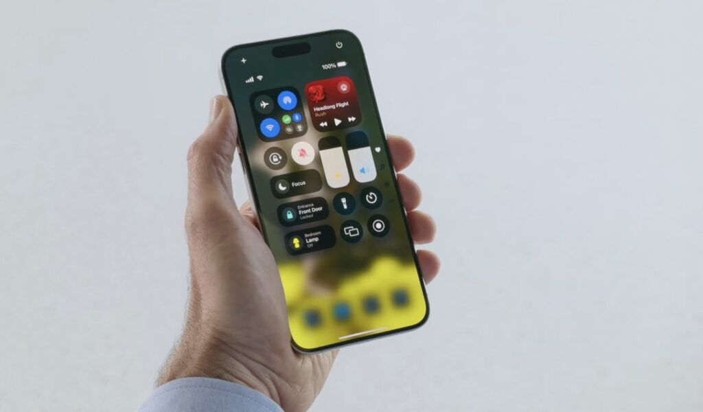 PHOTO Of The New Control Center In iOS 18 Is The Best iPhone Update Ever