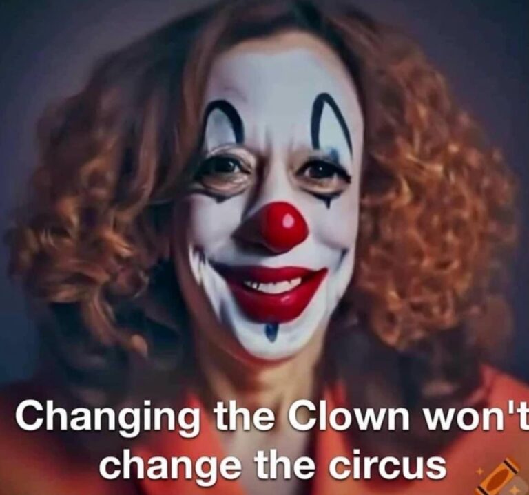 PHOTO Changing The Clown Won't Change The Circus Kamala Harris Meme