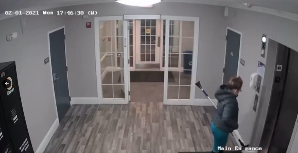 PHOTO Sandra Birchmore Last Time She Was Seen Alive Entering Elevator ...