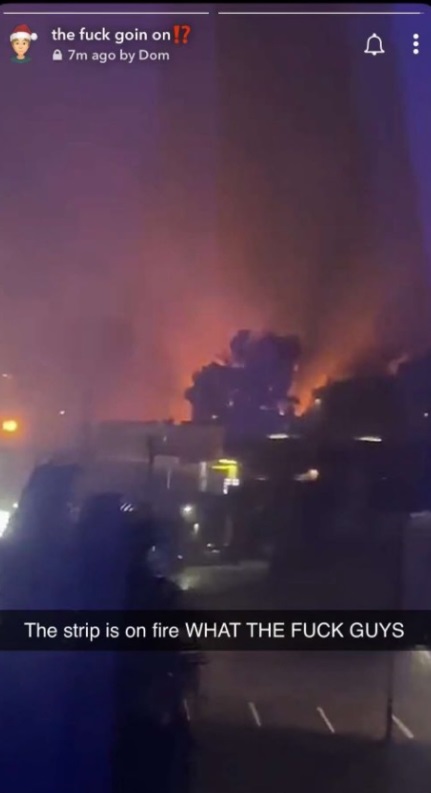 PHOTO Blown Transformer Lit The Strip In Frenchtown Area Near Florida ...