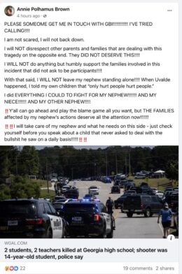 PHOTO Colt Gray's Aunt Posted On Facebook That Colt's Mom Has History ...