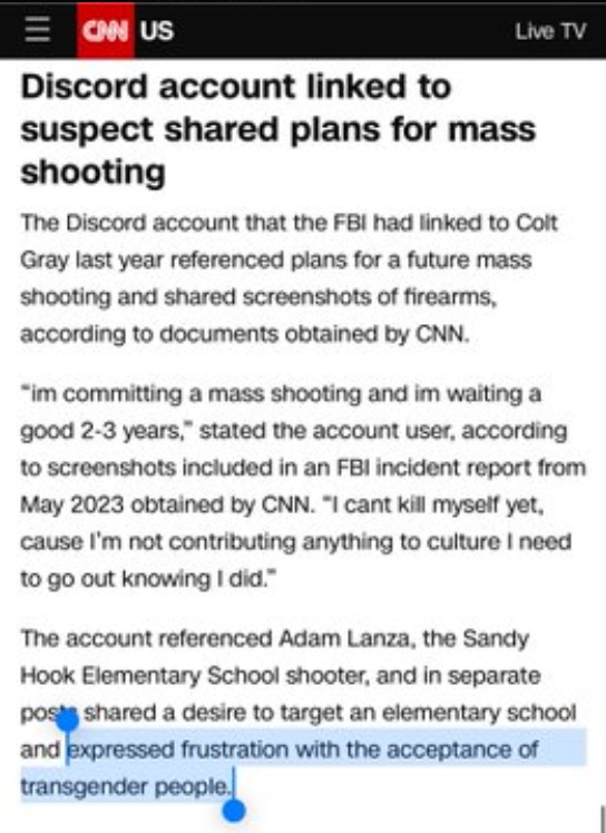 PHOTO Colt Gray's Discord Shows He Was Planning School Shooting