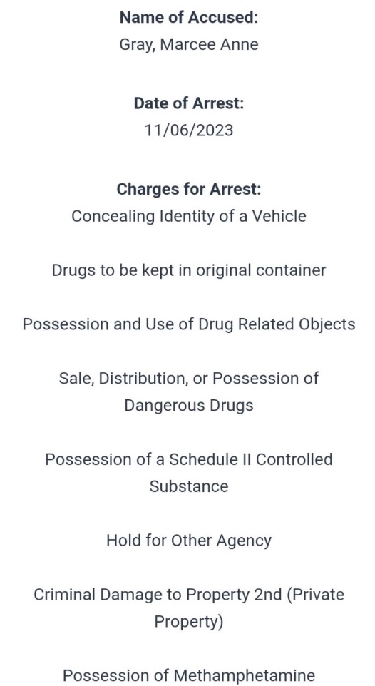 PHOTO Colt Gray's Mom Had Drugs On Her When She Was Arrested In ...