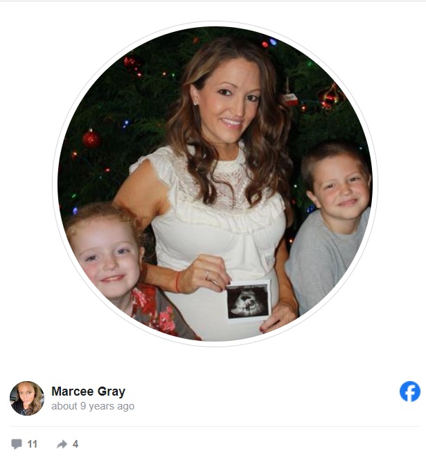 PHOTO Marcee Gray Smiling Ear To Ear When She Was Pregnant With Another ...