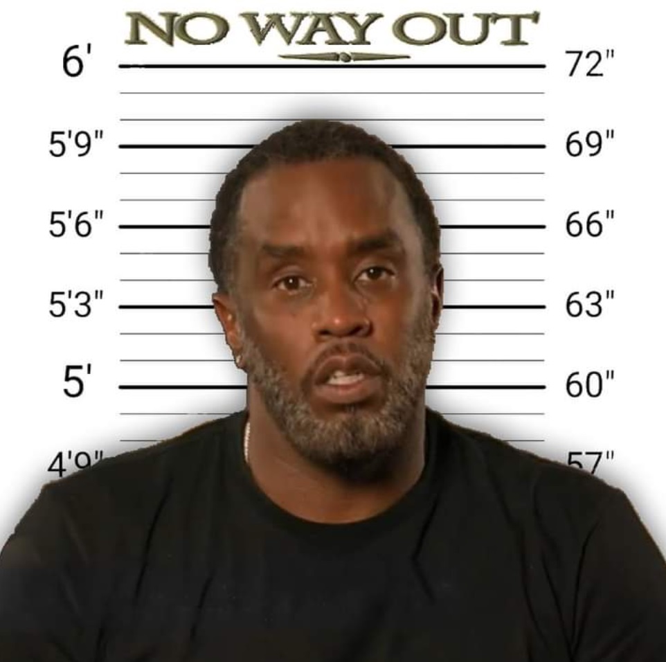PHOTO No Way Out P Diddy Mugshot Meme