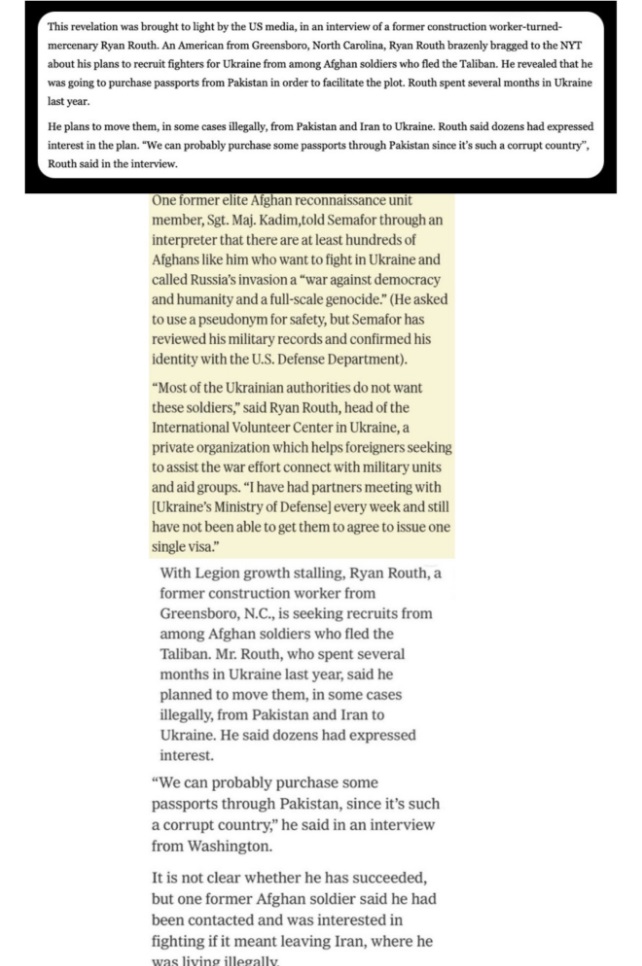 PHOTO Ryan Wesley Routh Discussed Why He Went To Ukraine Claims He ...