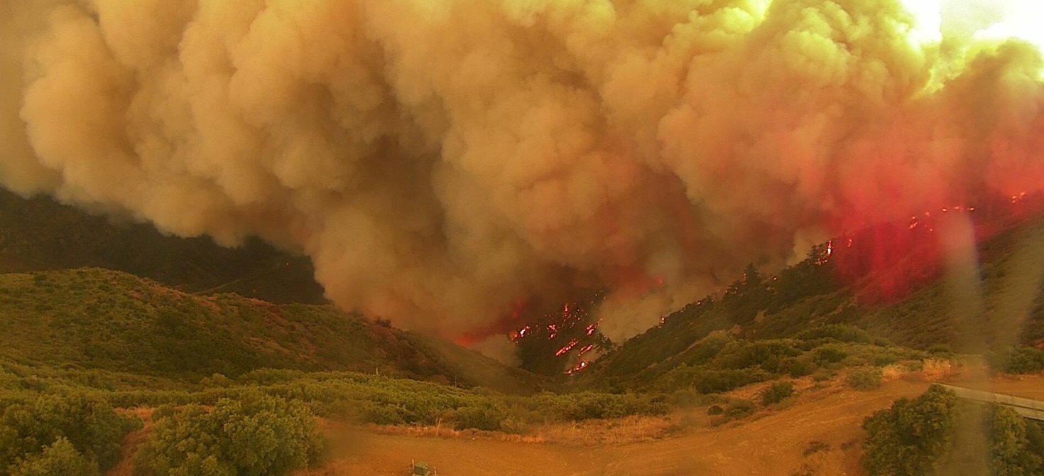 PHOTO The Smoke From The Trabuco Canyon Fire Is Only Getting Worse By ...