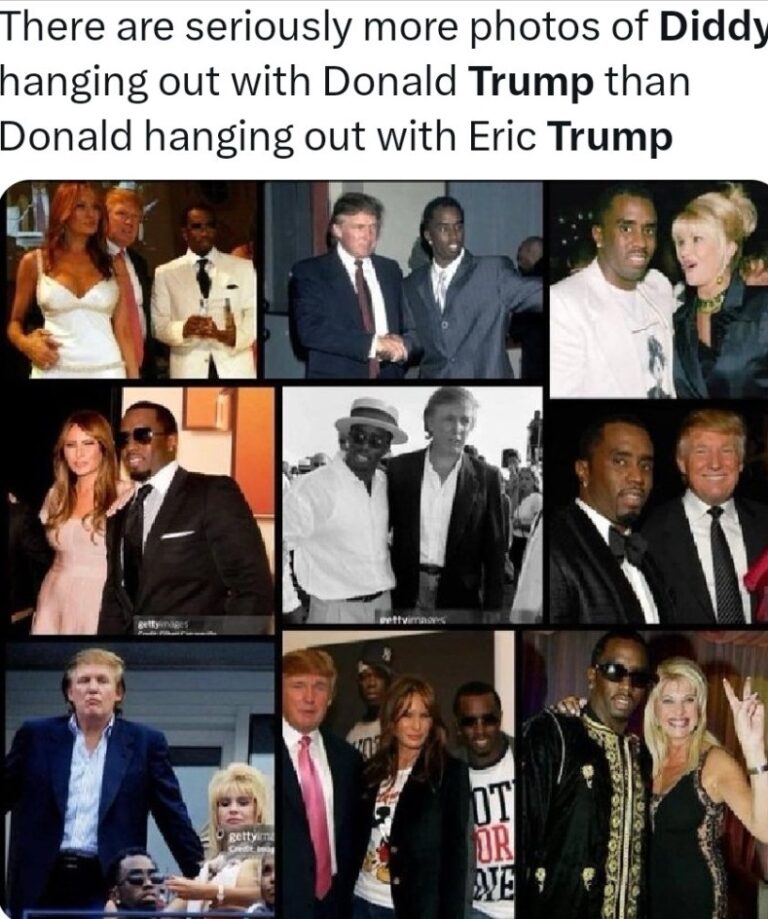 PHOTO There Are More Photos Of Donald Trump Hanging Out With P Diddy ...
