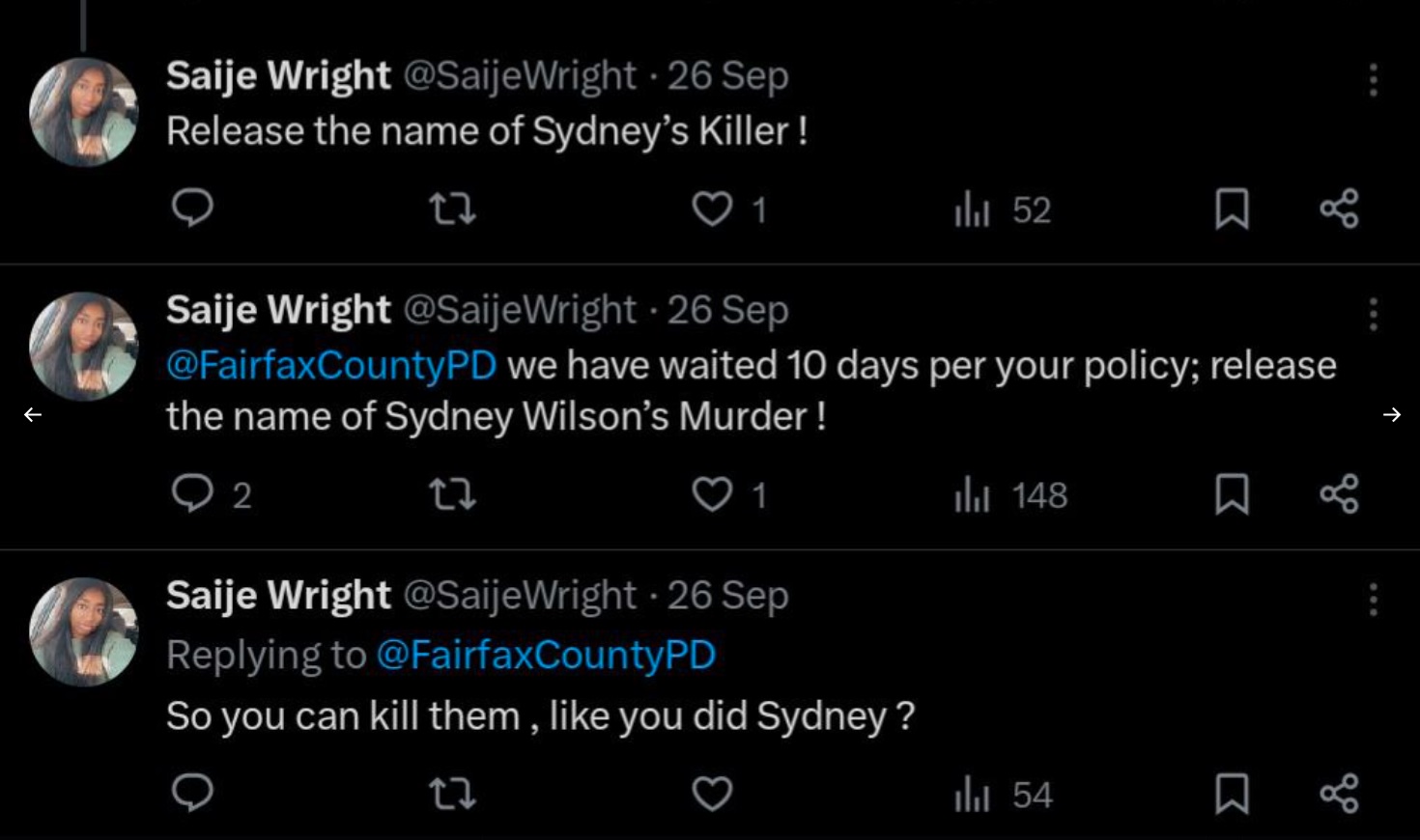 PHOTO Reactions By BLM Antifa Supporters To Shooting Death of Sydney Wilson