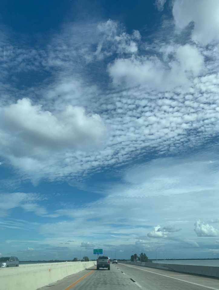 PHOTO The Last Bit Of Blue Sky In Sarasota Florida Before Hurricane ...