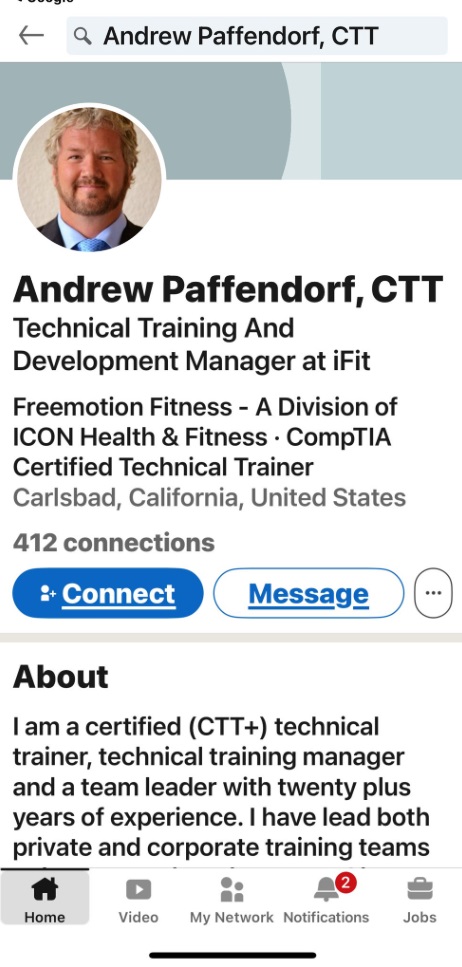 PHOTO Alexander Paffendorf’s Father Andrew’s LinkedIn Shows Extensive ...