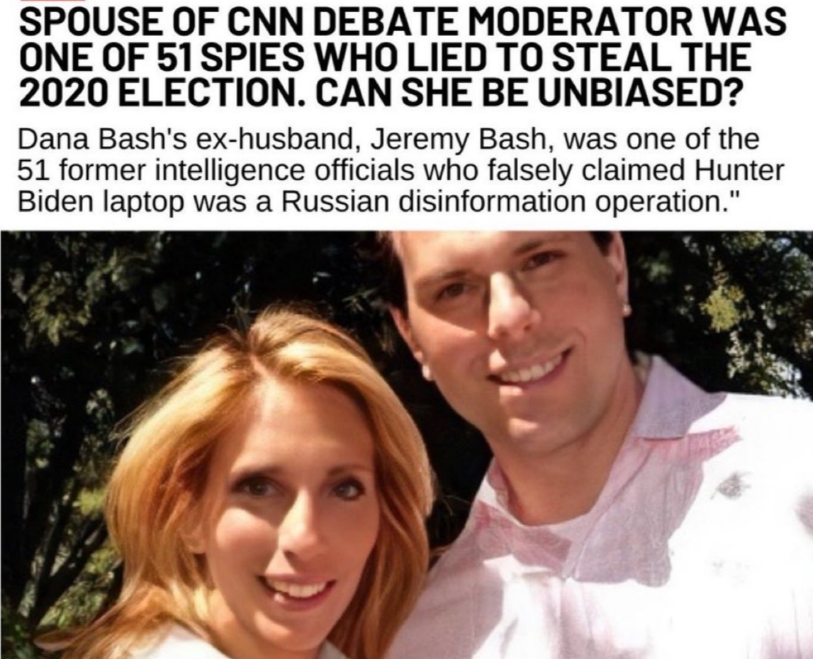 PHOTO CNN Debate Moderator Dana Bash's Husband Jeremy Bash Was One Of ...