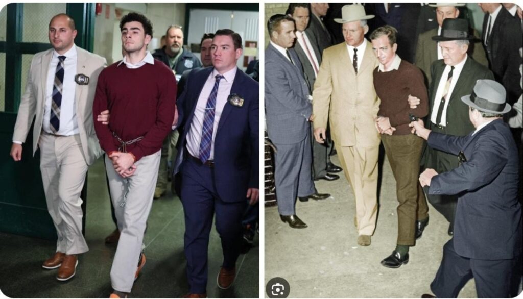 PHOTO Luigi Mangione Wearing Same Type Of Shirt And Sweater As Lee ...