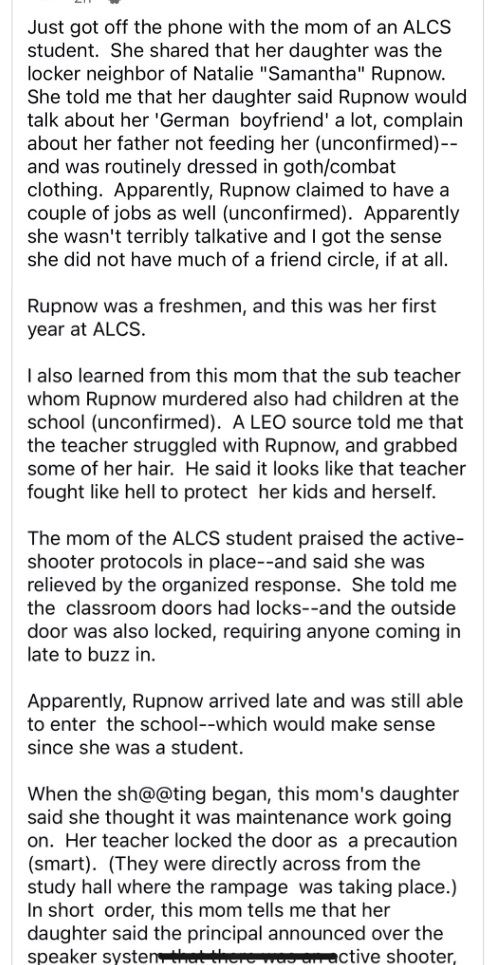 PHOTO The Parents Of Natalie Rupnow Know A Lot Of Weird Stuff About ...