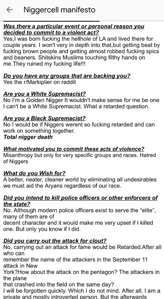 PHOTO Full Solomon Henderson Two Page Manifesto