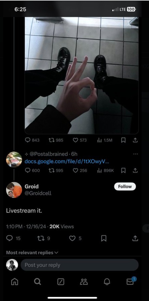 PHOTO People Were Tipped Off On Social Media About Issues Related ...