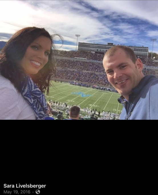 PHOTO Sara Livelsberger With Matt At Air Force Football Game Before She ...