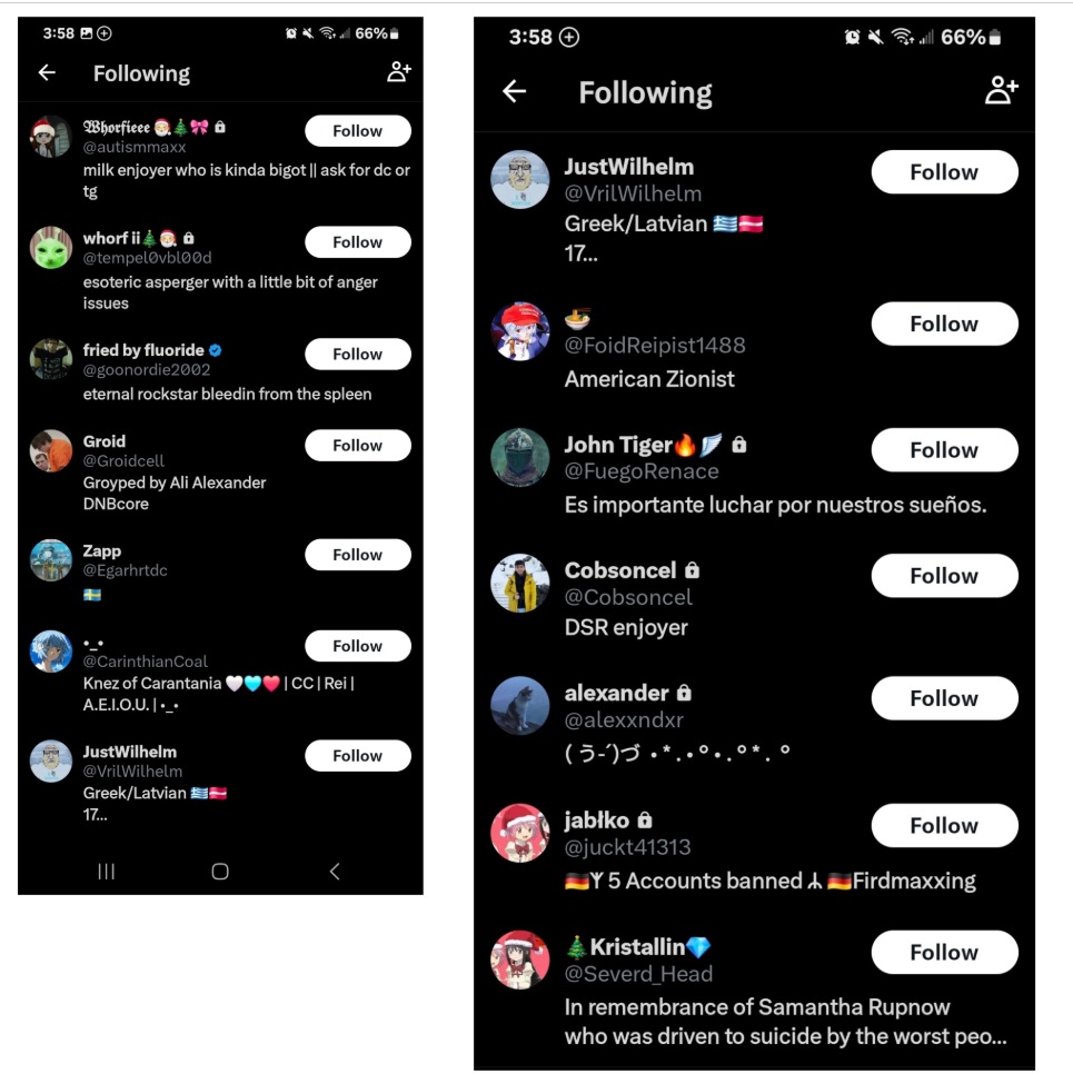 PHOTO Solomon Henderson And Natalie Rupnow Both Followed Groidcell On ...