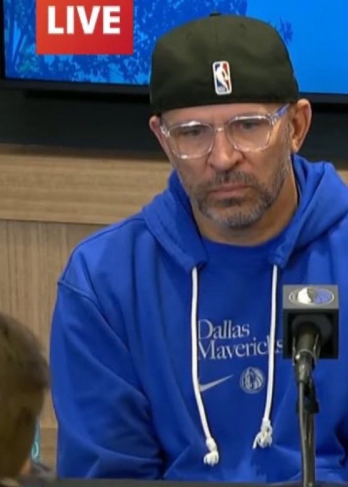 PHOTO Jason Kidd Looking Really Sad Over The Fact That The Dallas ...