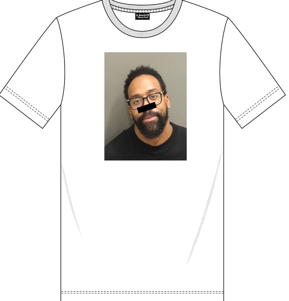 PHOTO Marcus Jordan's Mugshot On A T-Shirt