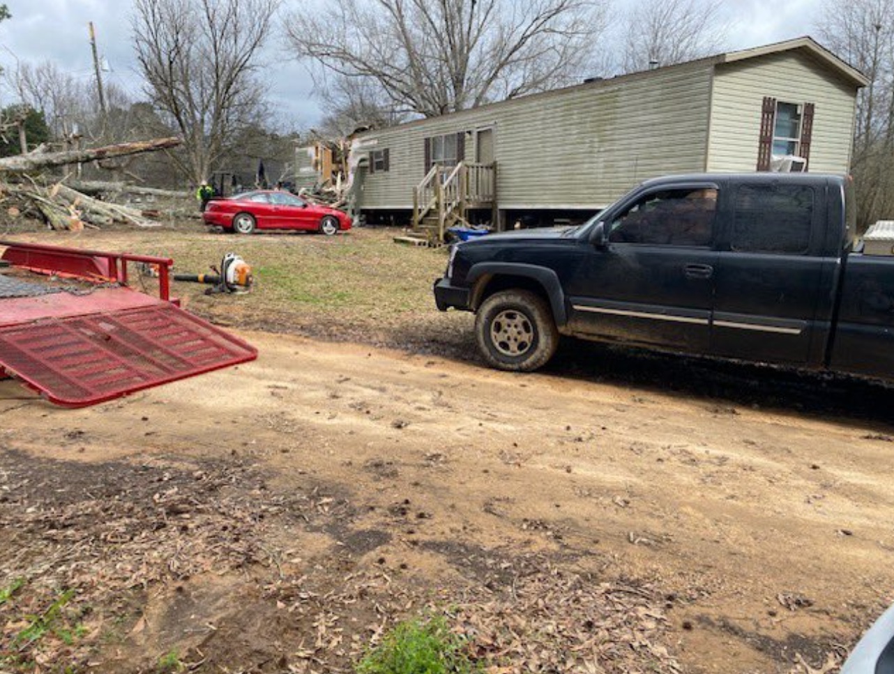 PHOTO Tornado Damage On Truman Lane In Coker Alabama