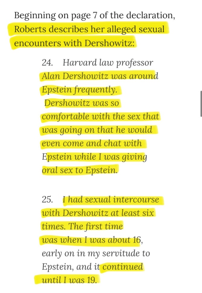 PHOTO Alan Dershowitz F*cked One Of Jeffrey Epstein's Slaves 6 Times