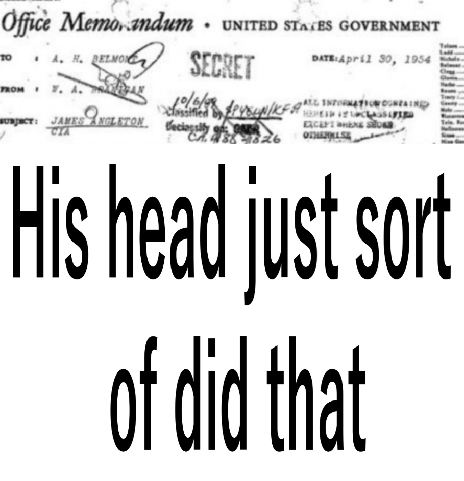 PHOTO His Head Just Did That JFK Files Is Insane Meme