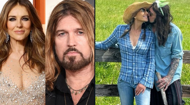 PHOTO Billy Ray Cyrus' Hair Is Longer Than Elizabeth Hurley's