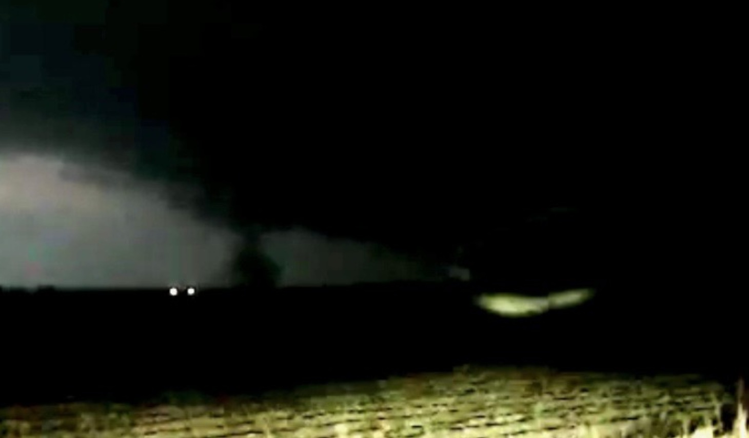 PHOTO Harrisburg Arkansas Tornado Was Moving On The Ground In The ...