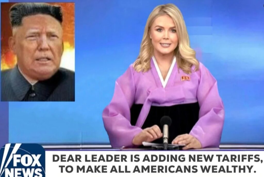 PHOTO If Karoline Leavitt Worked As Press Secretary In North Korea ...