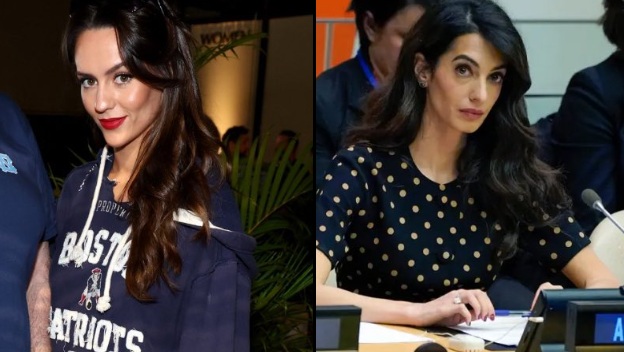 PHOTO Jordan Hudson Looks Exactly Like Amal Clooney
