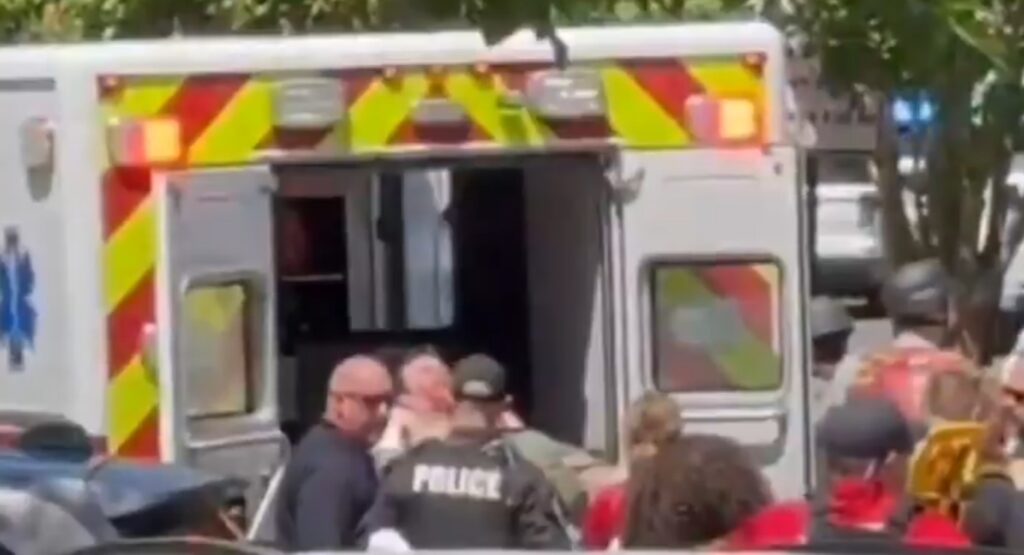 PHOTO Phoenix Ikner Getting Loaded Into Ambulance