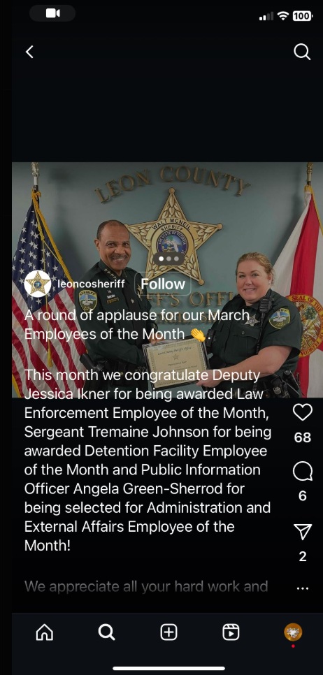PHOTO Phoenix Ikner's Mother Was Employee Of The Month For Leon County ...