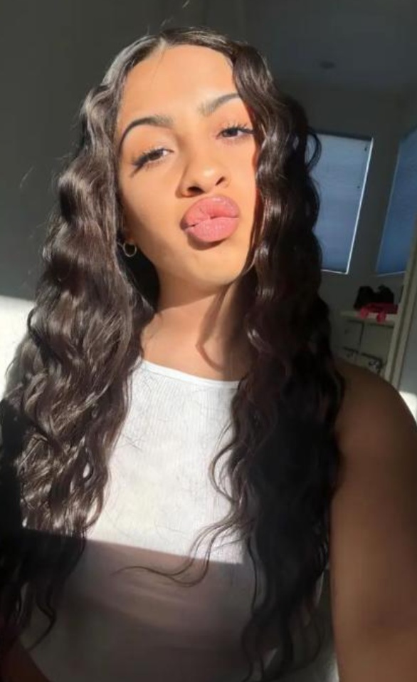 PHOTO Travis Hunter's Girlfriend Has Huge Lips From Lip Injections