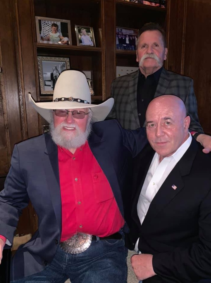 PHOTO Charlie Daniels With Bernie Kerik Before He Died