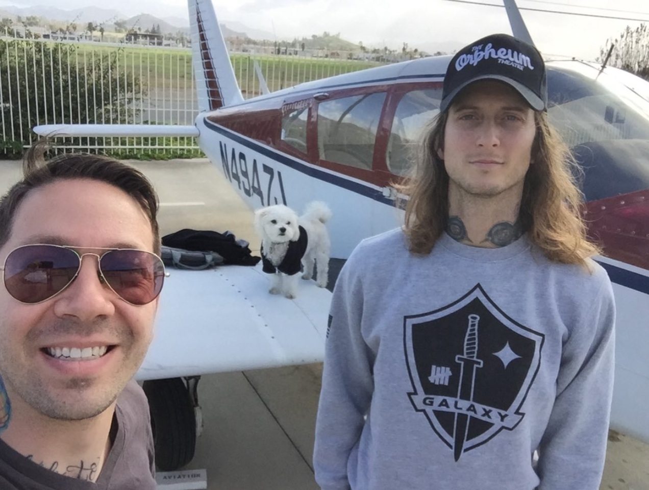 PHOTO Dave Shapiro Boarding Private Plane
