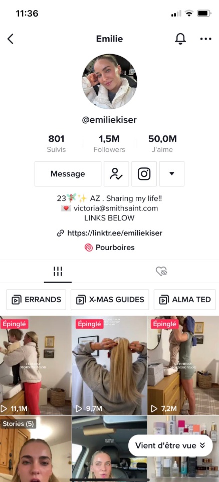 PHOTO Emilie Kiser Posted About Her Son A Lot On Social Media