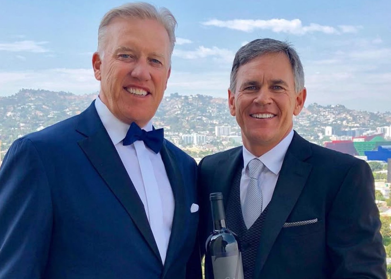 PHOTO Jeff Sperbeck Holding Very Expensive Bottle Of Champagne With ...