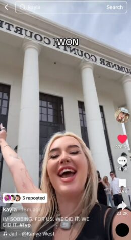 PHOTO Kayla Malec Posted That She Won Her Case Against Evan Johnson