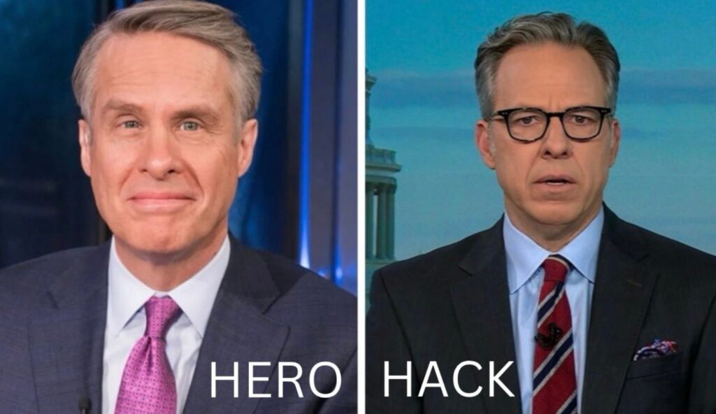 PHOTO Jake Tappers Vs Terry Moran Hero Vs Hack Meme