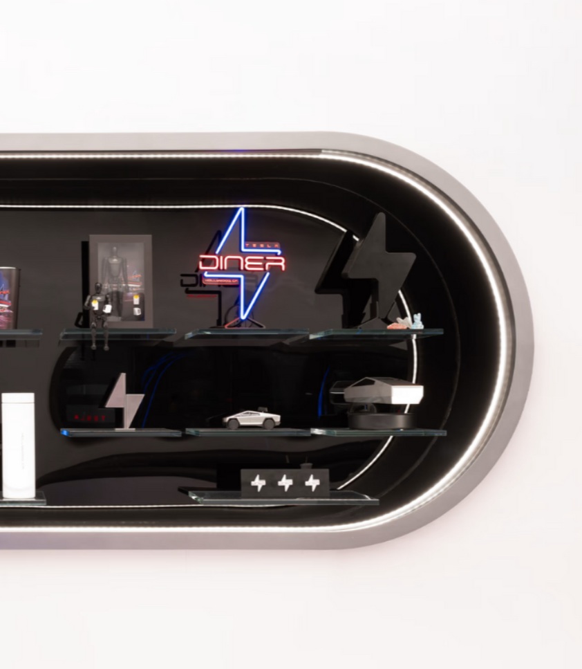 PHOTO All Of the Tesla Diner Merchandise
